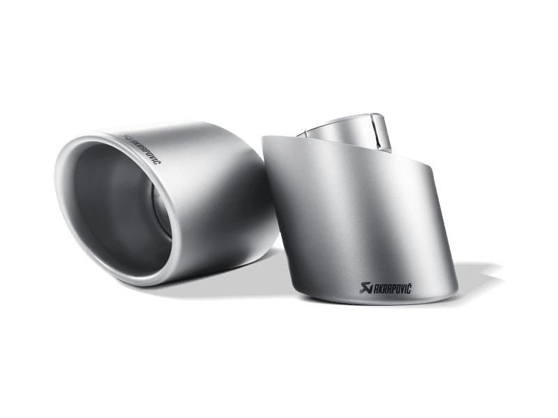 akrTP-T/S/2 AKR Tail Pipe Set - Titanium