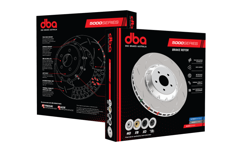 dbaDBA52288BLKS DBA 5000 Series Slotted Rotors